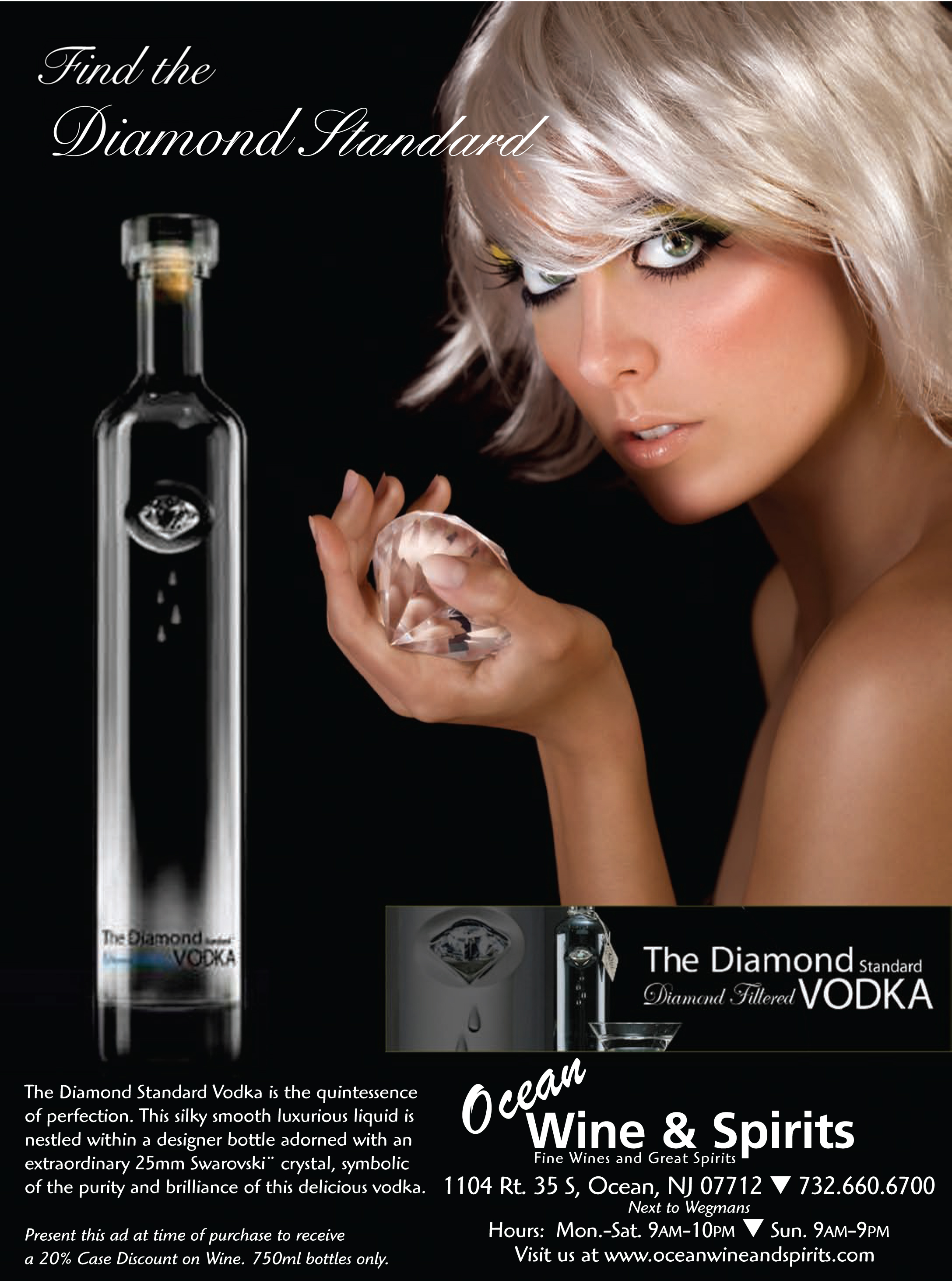 Diamond Standard Vodka – Hayseeds Creative